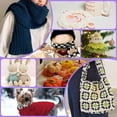 Crochet Kit for Beginners, 78 Pieces with 1640 Yards of Assorted Yarn ...