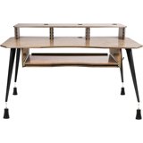 Sound Town DIY Music Studio Desk Workstation Furniture, 3x4U Rack Space ...