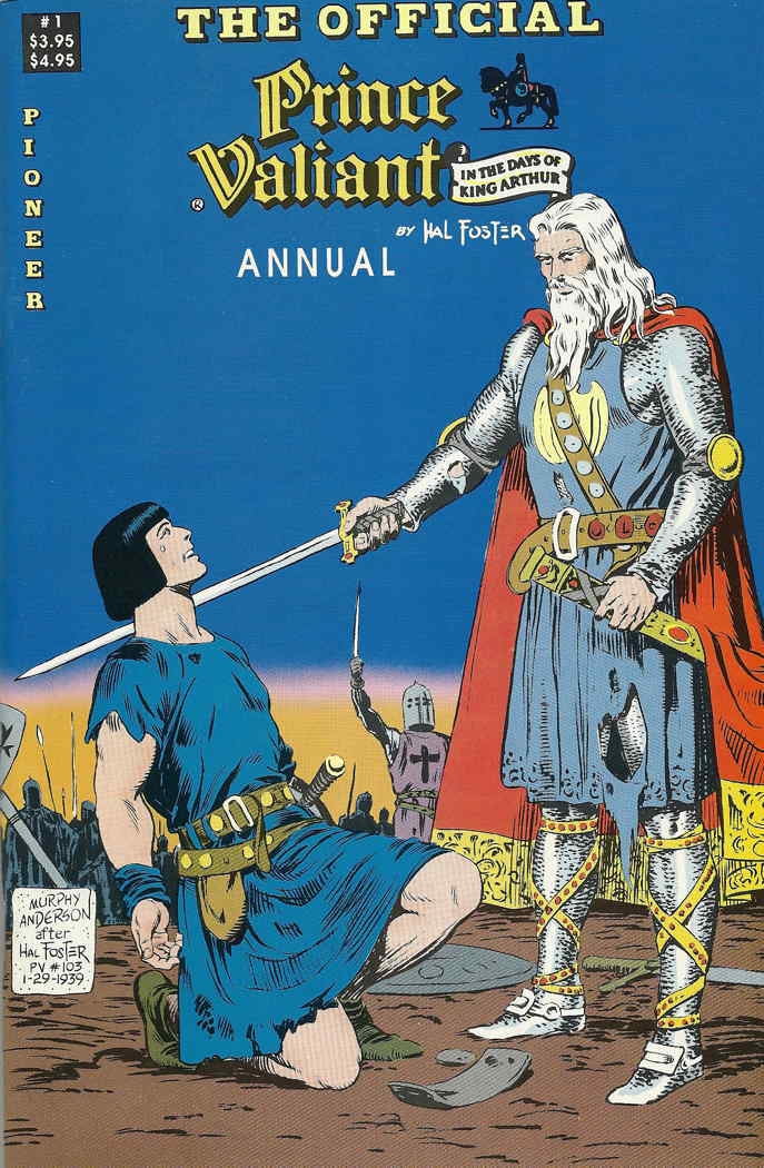 Official Prince Valiant, The Annual #1 VF ; Pioneer Comic Book ...