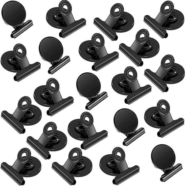 20 piezas Imanes para refrigerador Clips magnéticos para trabajo pesado ...