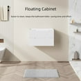 Goodyo 30 inch Floating Bathroom Vanity no Sink Wall Mounted Cabinet ...