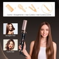 Versatile Hot Styling Comb for Men and Women, 2-in-1 Hair Straightener ...
