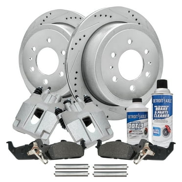 Max Advanced Brakes Rear Brake Rotors For 2012 2013 2014 Ford F150 6 ...