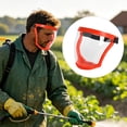 Transparent Visor, Adjustable Full-face Protective Shield, Durable ...