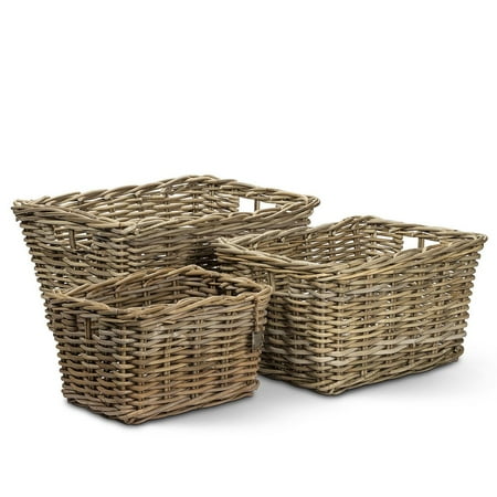 Set Of 3 Rectangle Nesting Baskets | Walmart Canada