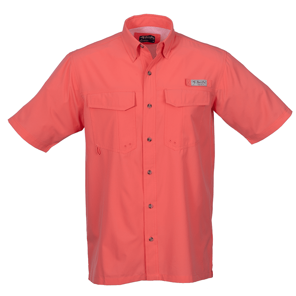 Bimini Bay Outfitters Men's Bimini Flats V Short Sleeve Shirt - Walmart.com