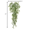 Sullivans Artificial Wisteria Mini Vine 24"H Green - Walmart.com
