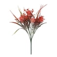 Artificial Fern Faux Greenery Bush, Durable Fake Shrubs for Outdoor ...