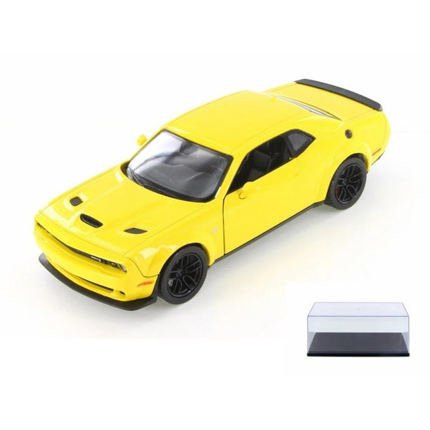 Diecast Car w/Display Case - 2018 Dodge Challenger SRT Hellcat Widebody ...