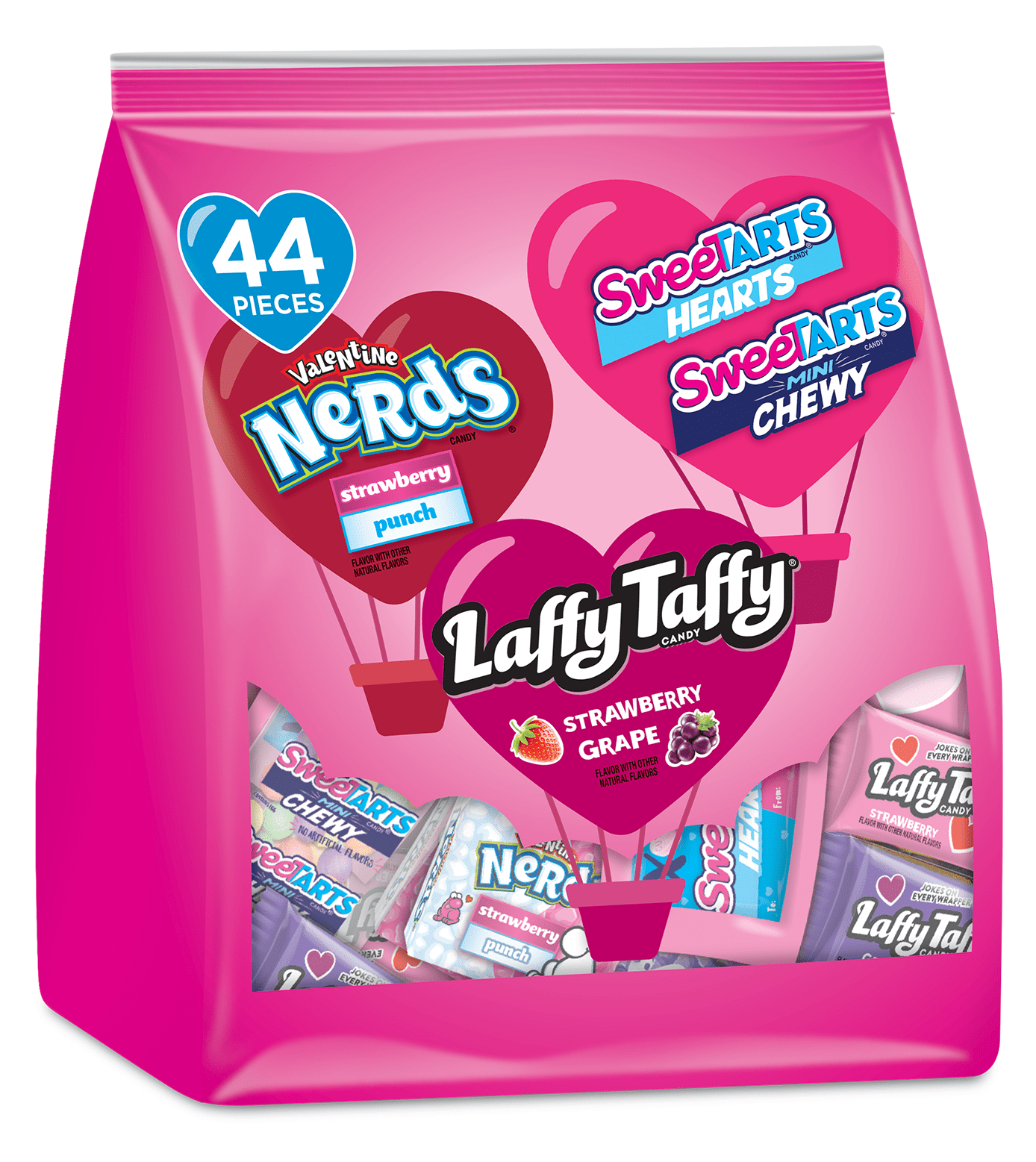 Assorted Valentines Day Sweetarts Nerds And Laffy Taffy Candy Variety