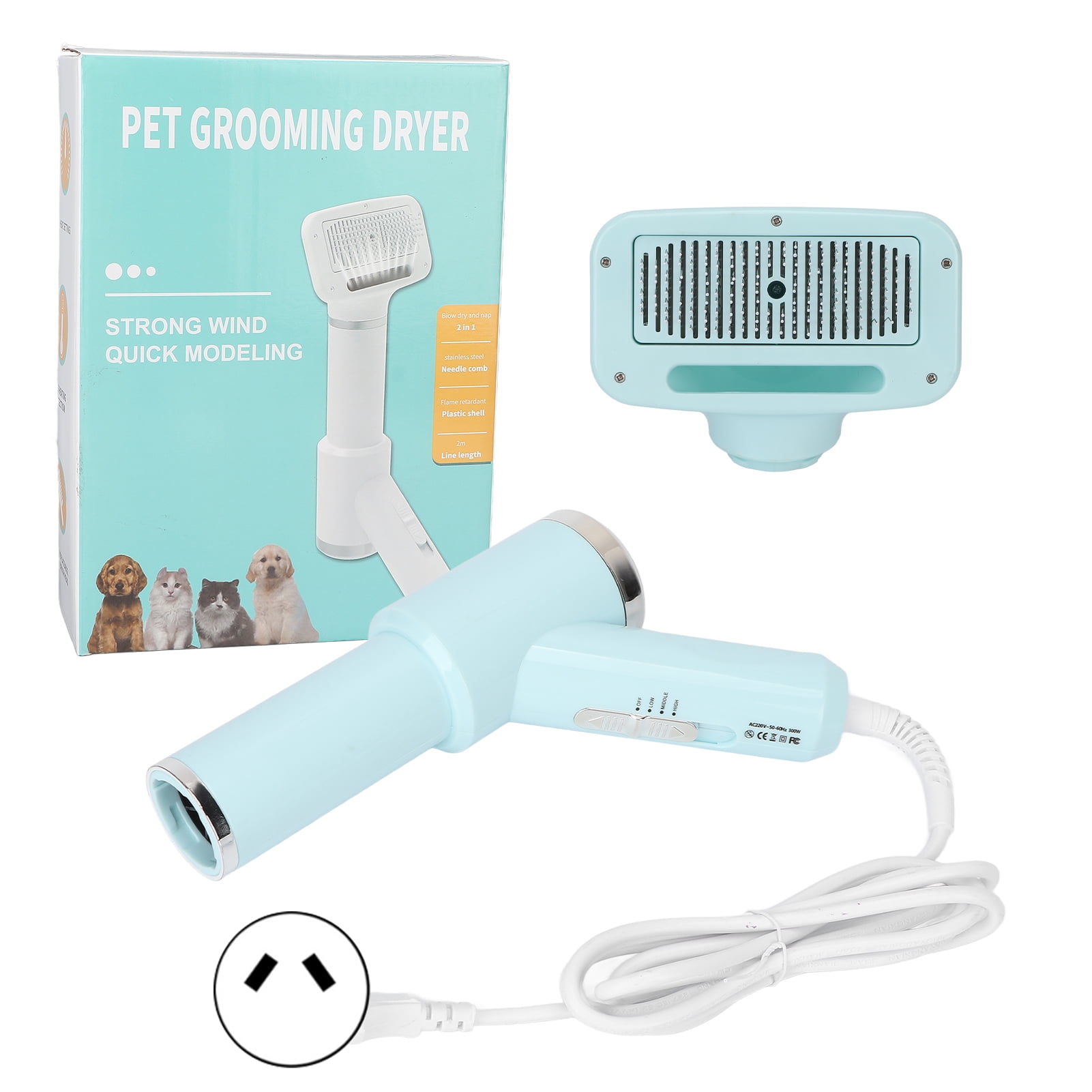 Click here for Liyjtk Pet Hair Dryer  Pet Hair Dryer Carding Brus... prices