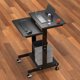 Luxor Office Desk Adjustable Height Presentation Workstation - Gray ...
