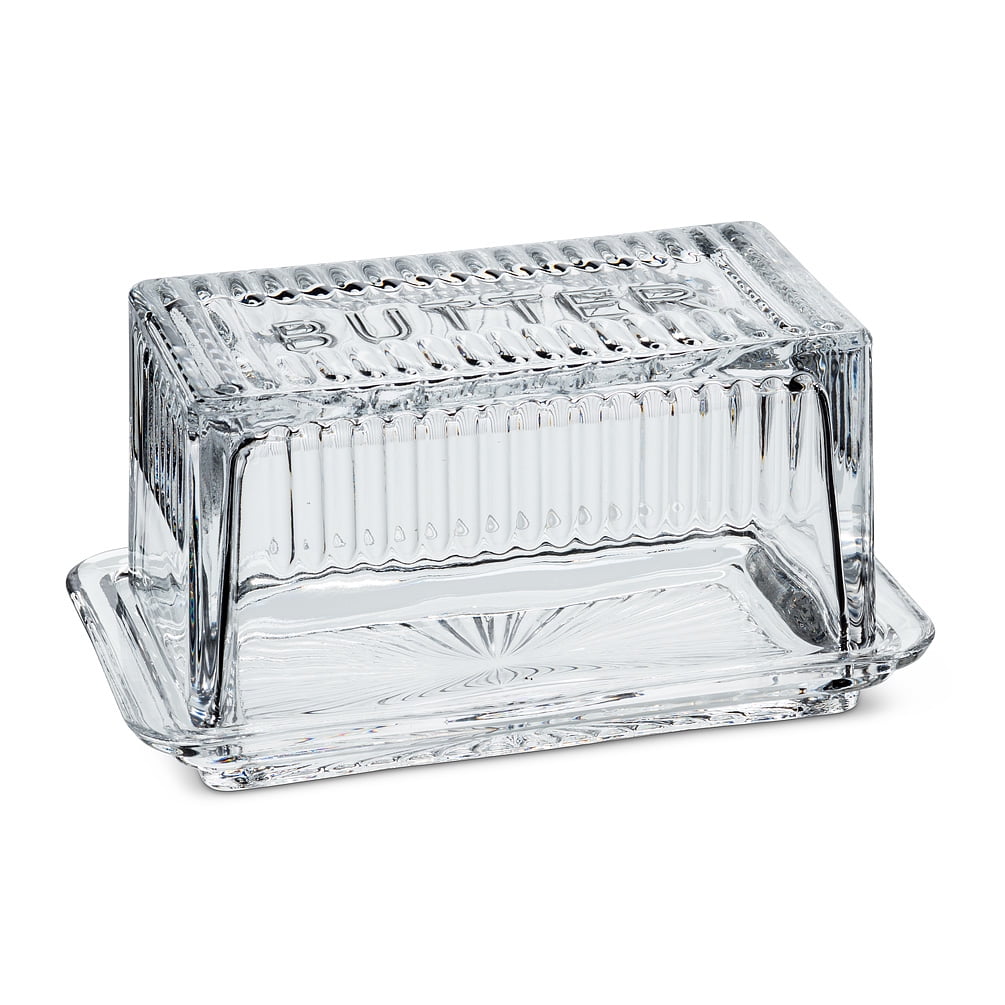 Set of 6 Large Covered Butter Dish - Walmart.com