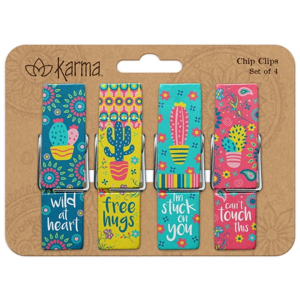 Chip Clips, Cactus - Walmart.com