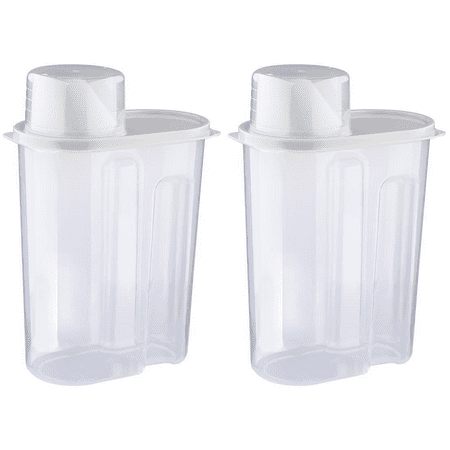 Rice Storage Bin Cereal Containers Dispenser with BPA Free Plastic ...