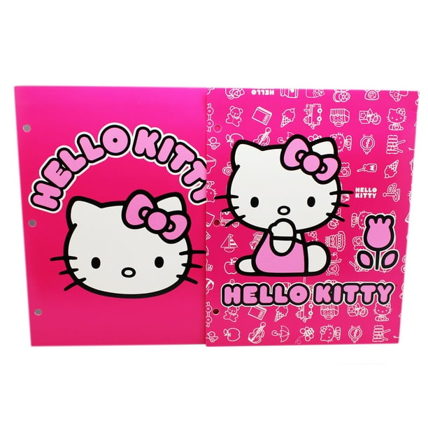 Hello Kitty Document Folder Set (2 Folders) - Walmart.com - Walmart.com