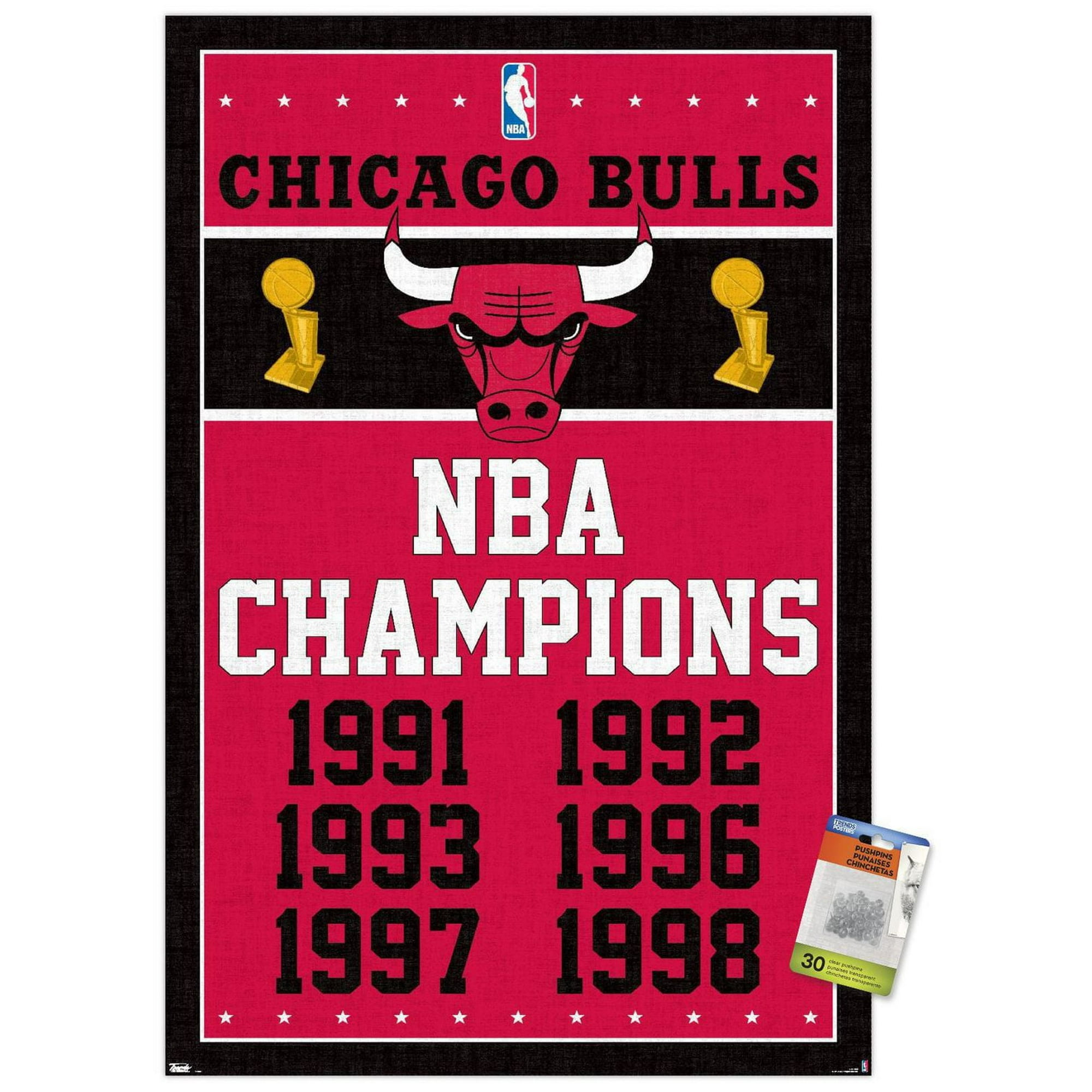 Click here for Trends International Nba Chicago Bulls - Champions... prices