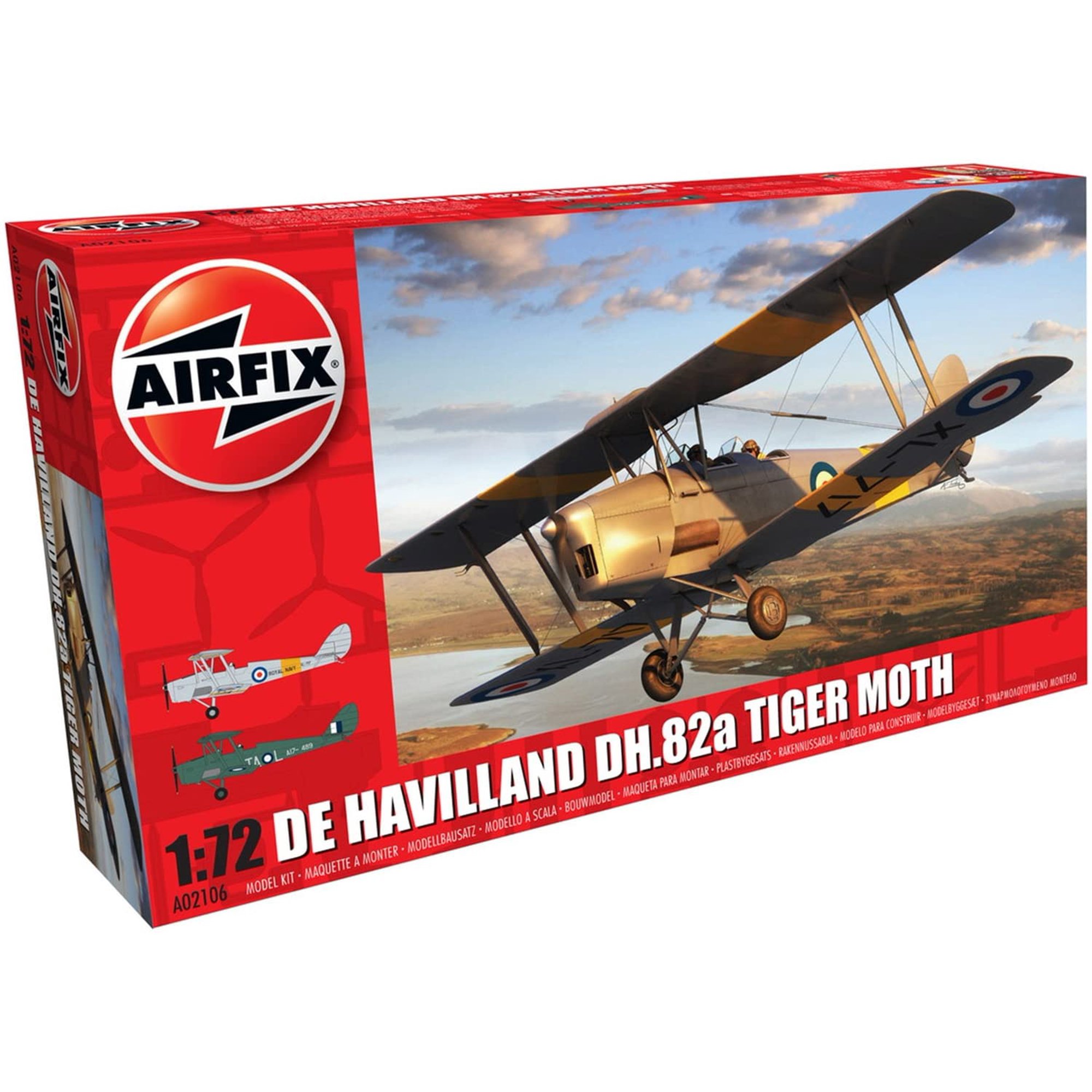 Click here for Airfix De Havilland Dh.82a Tiger Moth 1:72 Militar... prices