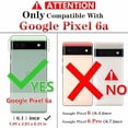 BEST- For Google Pixel 6A Case: With Screen Protector - Google Pixel 6A ...