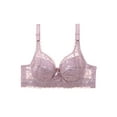 Women Lace Bra With Underwire Thin Padded Plus Size Bras
