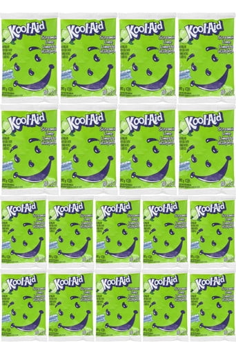 Kool-Aid Screamin' Lime Powdered Drink Mix, 392g/13.8 oz, Pouches, 18pk ...