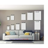 Rosework Framed Canvas Wall Art, 12x18 Inch, Blue and Gold Fish, Made ...