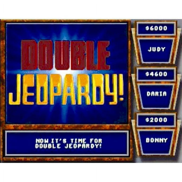 Double Jeopardy Board Game