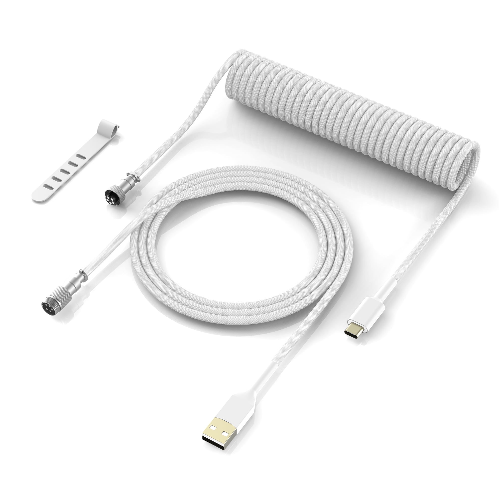 XVX Custom Coiled USB C Cable for Gaming Keyboard, Keyboard Cable with ...