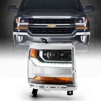 Headlight Assembly for 2016 2017 2018 2019 Chevy Silverado 1500 Xenon ...