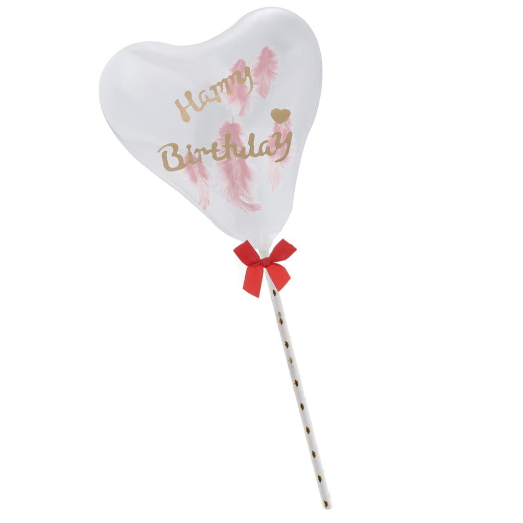 Dulce Globo Decoración de Bebé Bautizo Toppers Selecciones de alimentos rojo Yotijar | Bodega ...