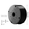Weatherproof Junction Box for Dome Camera with Concealed Wiring Feature ...