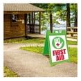 Signicade Deluxe A-Frame Sidewalk Sign - Double Sided, Portable Curb ...