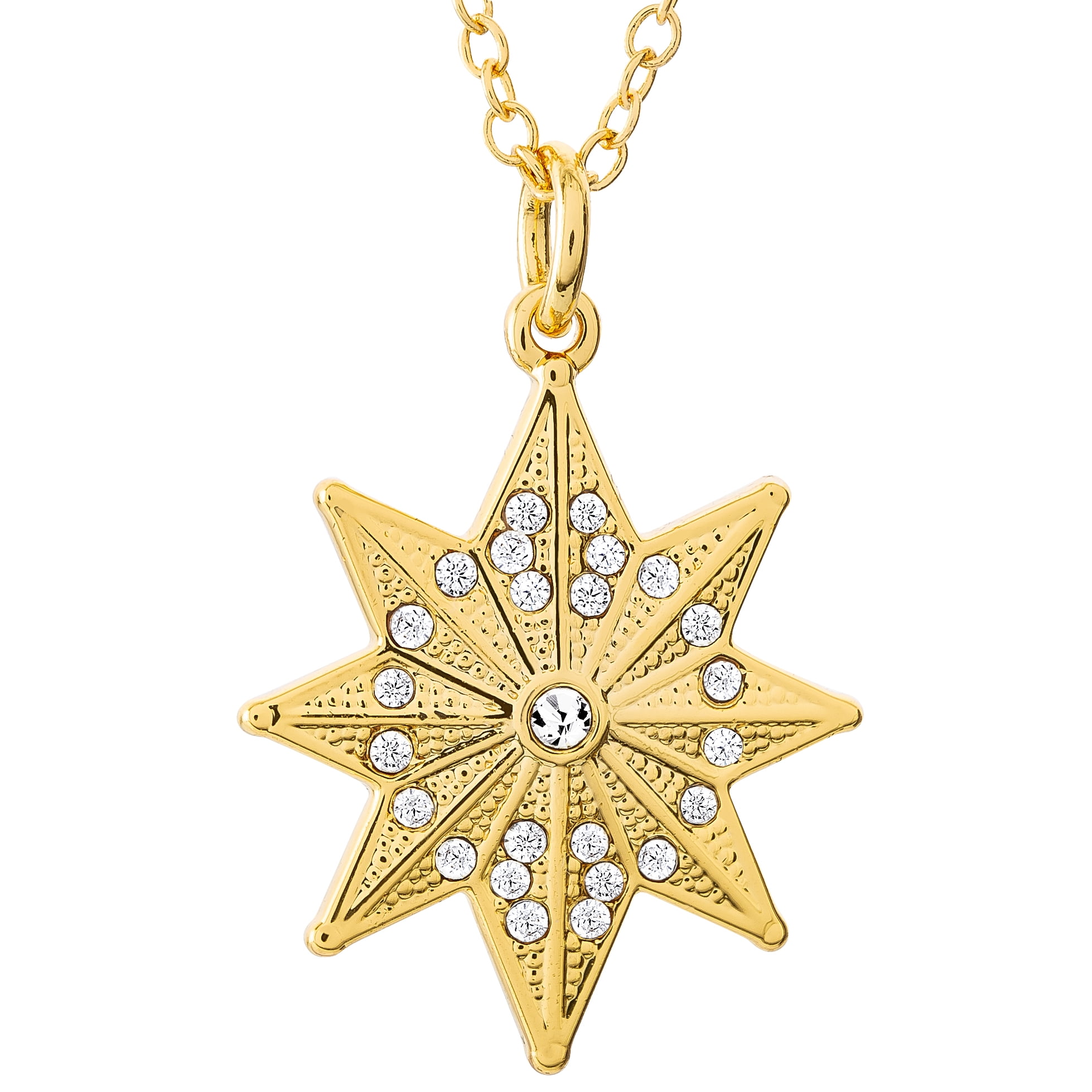 Marvel - Marvel’s Captain Marvel Crystal Star Necklace - Walmart.com ...