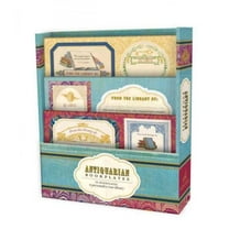 9 Pack Small Self Adhesive Metal Bookplates for Books, Drawers ...