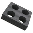 Zcyifa 4 Cup Foam Carrier Tray for Hot/Cold Drinks - Black - Walmart.com