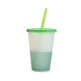 Cheers US 480ML Color Changing Tumbler Cups with Lids Straws - Reusable Bulk Tumblers with ...