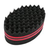 Kxuhivc 2 Pcs Barber Hair Brush Sponge for Dreads, Locking Twist, Afro ...