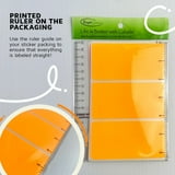 Royal Green Rectangular Color Coding Stickers Name Tag Labels 4" x 2 ...