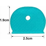 Wanaany Key Caps Set, Flexible Plastic Key Covers, Assorted Colors, 6 ...