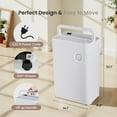 Dehumidifier for Basements, 80 Pints with Drain Hose for Continuous ...