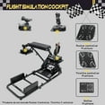 Marada Joystick Flight Racing Sim Cockpit Fit for Thrustmaster HOTAS ...