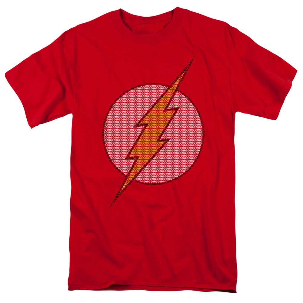 Dc Flash - Flash Little Logos - Short Sleeve Shirt - XXXXX-Large ...