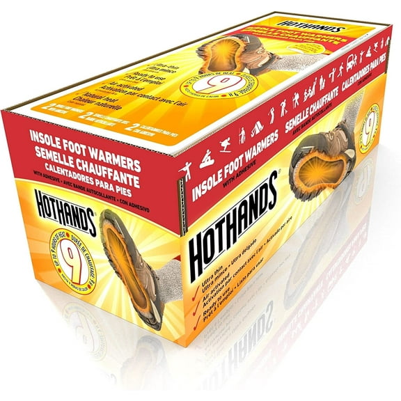 HotHands Toe Warmers - Long Lasting, Odorless, Air Activated - Up to 8 ...