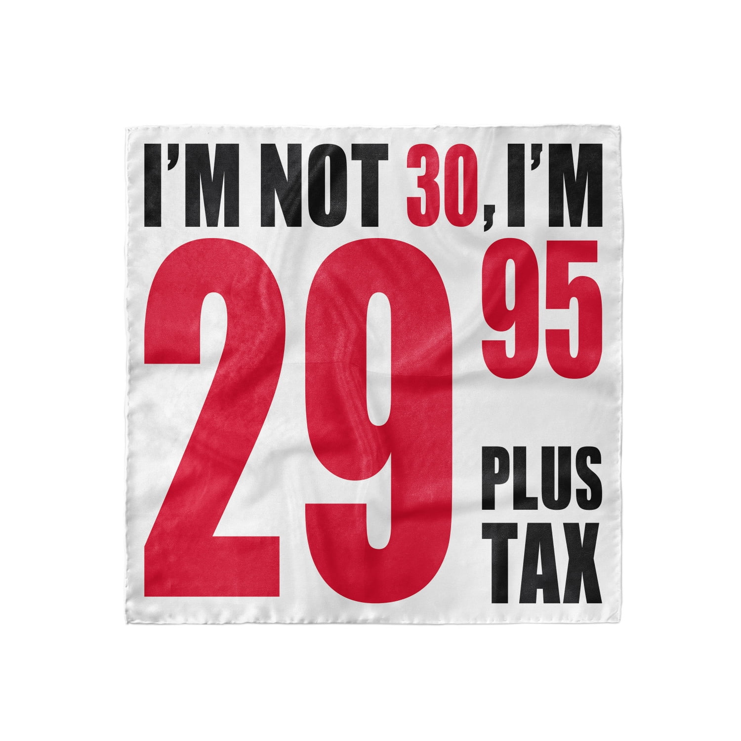 30th Birthday Head Scarf, Forever Young Slogan, Head Wrap, 3 Sizes, by ...