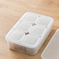 Food Grade Soup Container, Refrigerator Freezer Storage Box for Broth ...