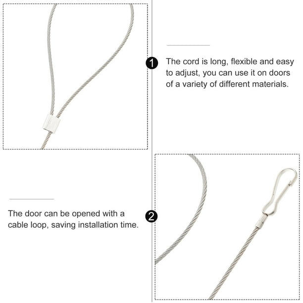 Gate latch cable 5Pcs Gate Latch Cable Metal Latch Cable Pull ...