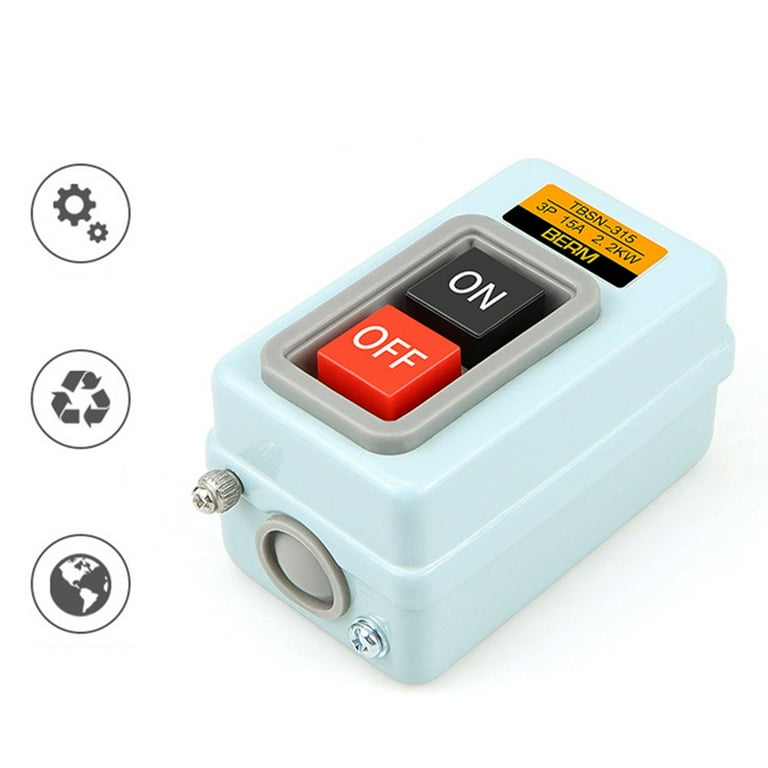 Push Button Switch 3 Phase