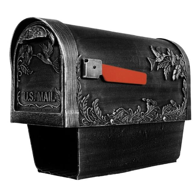 Curbside Mailbox with Paper Tube-Black - Walmart.com
