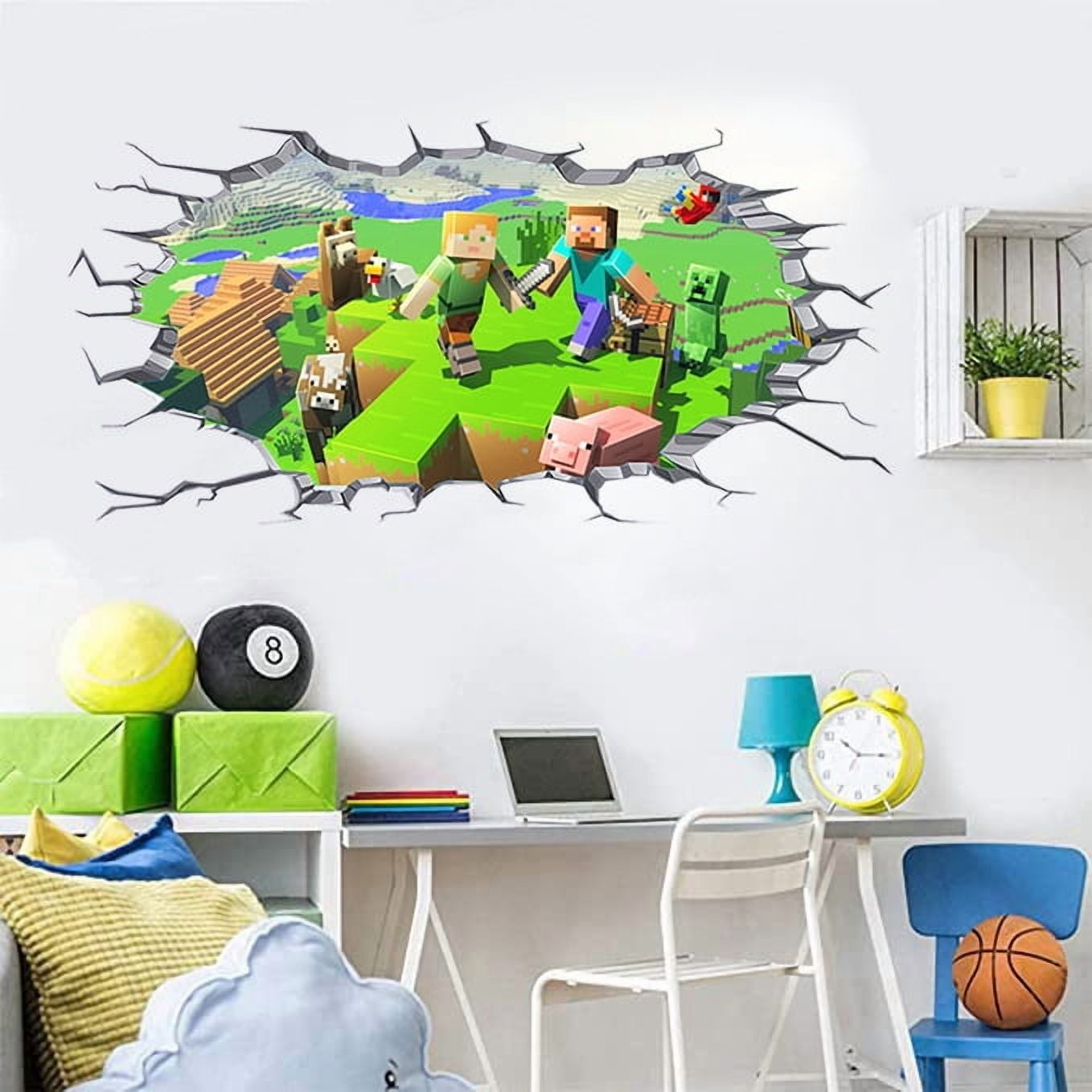 Click here for Hot Sale Minecraft Wall Stickers Living Room Child... prices