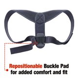 ACE Brand Posture Corrector, Black - One Size Fits Most - Walmart.com
